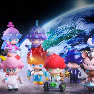 Popmart Dimoo Space Travel Collectable Figurine and Designer Art Toy - Etsy