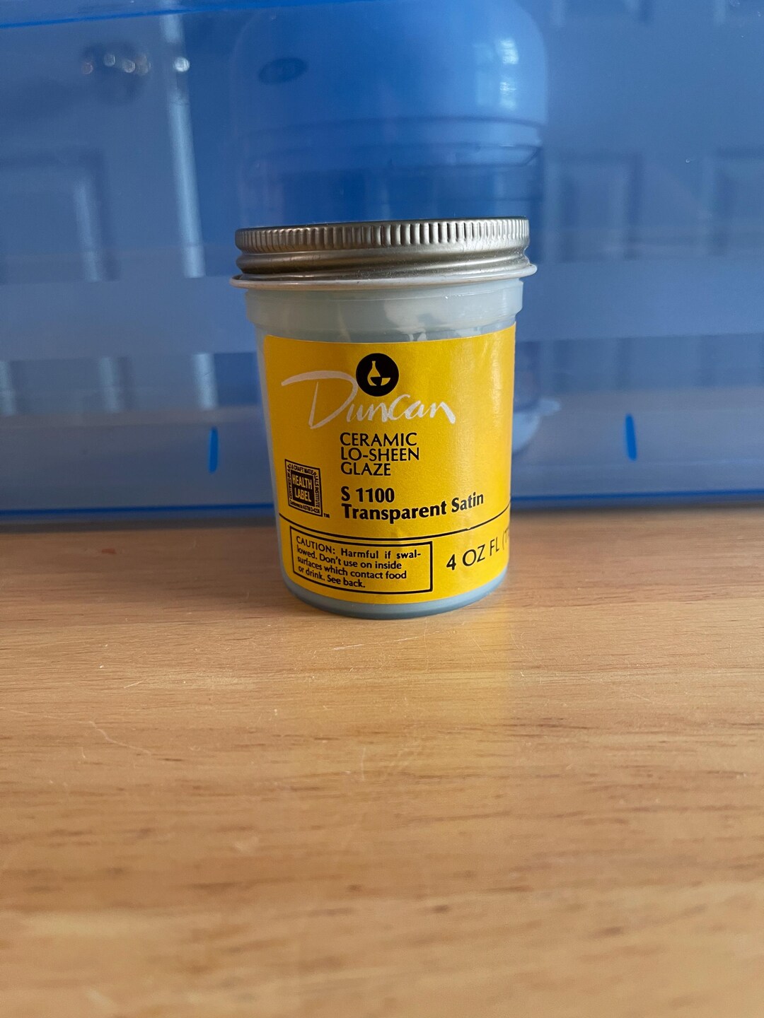 Duncan Glaze S1100 Transparent Satin Glaze 4oz - Etsy