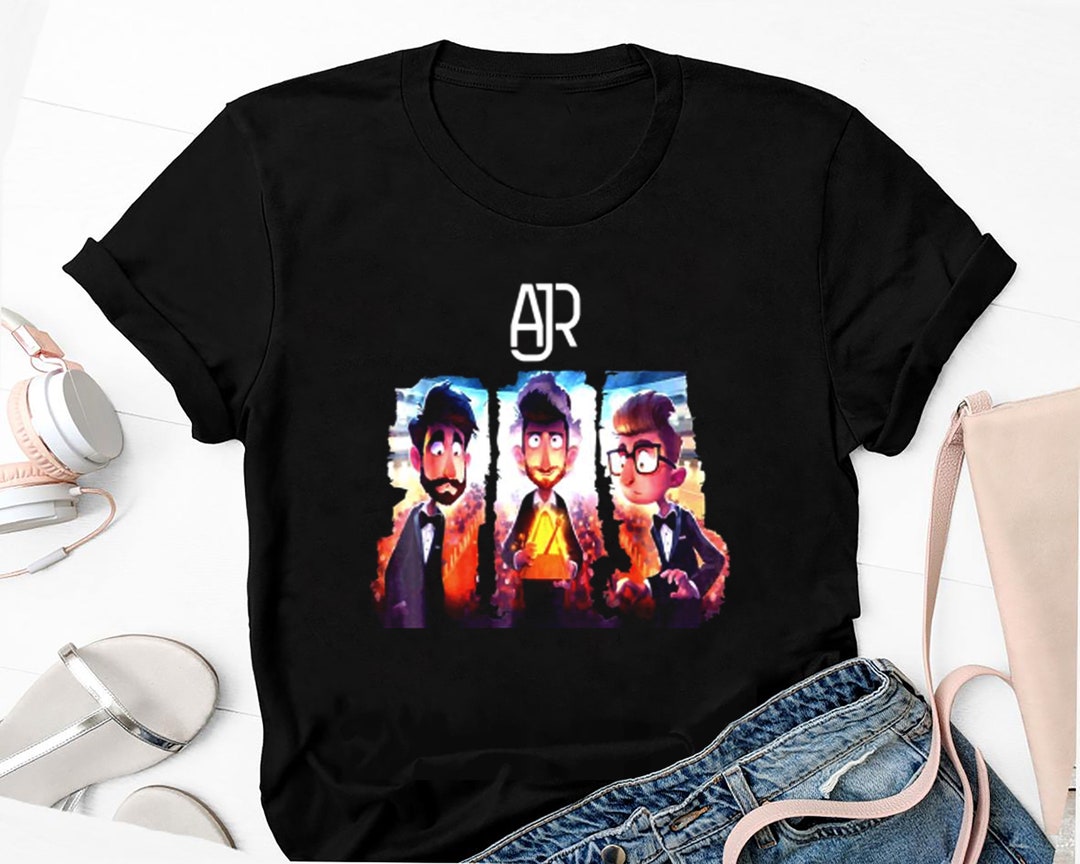 AJR Members Chibi Shirt, AJR Band Graphic Shirt, Ajr the Click Galaxy ...