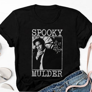 The X Files Spooky Mulder T-shirt, the X Files Shirt Gift for Fan, Fox ...