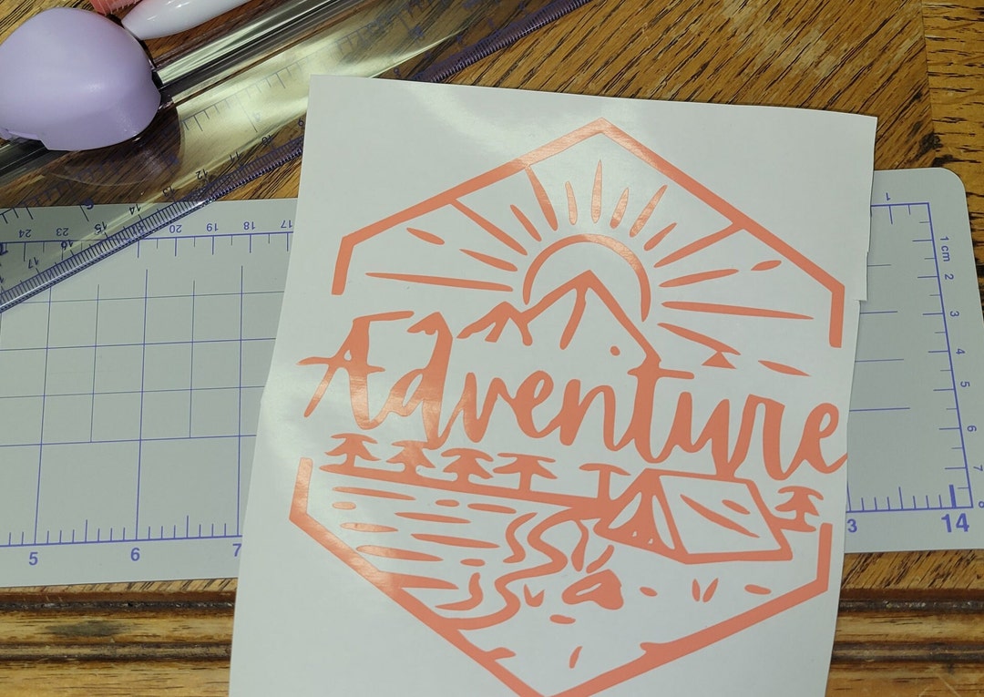 Adventure Awaits Car Decal Vinyl Sticker for Travel Enthusiasts ...