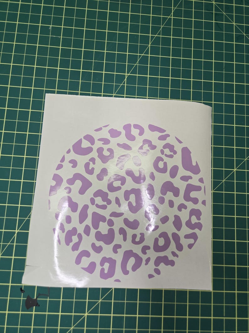 Leopard Print Pattern Fuel Door Decal for Car, Vinyl Sticker for ...