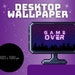 Game Over Desktop Wallpaper for Windows or Mac Purple Gaming Wallpaper ...