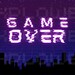 Game Over Desktop Wallpaper for Windows or Mac Purple Gaming Wallpaper ...