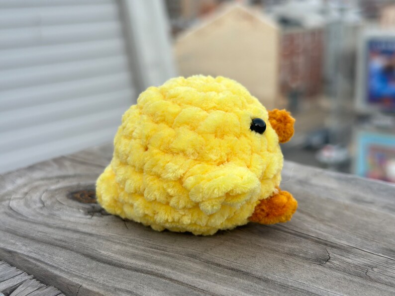 Mini Crochet Chick Plushie - Etsy