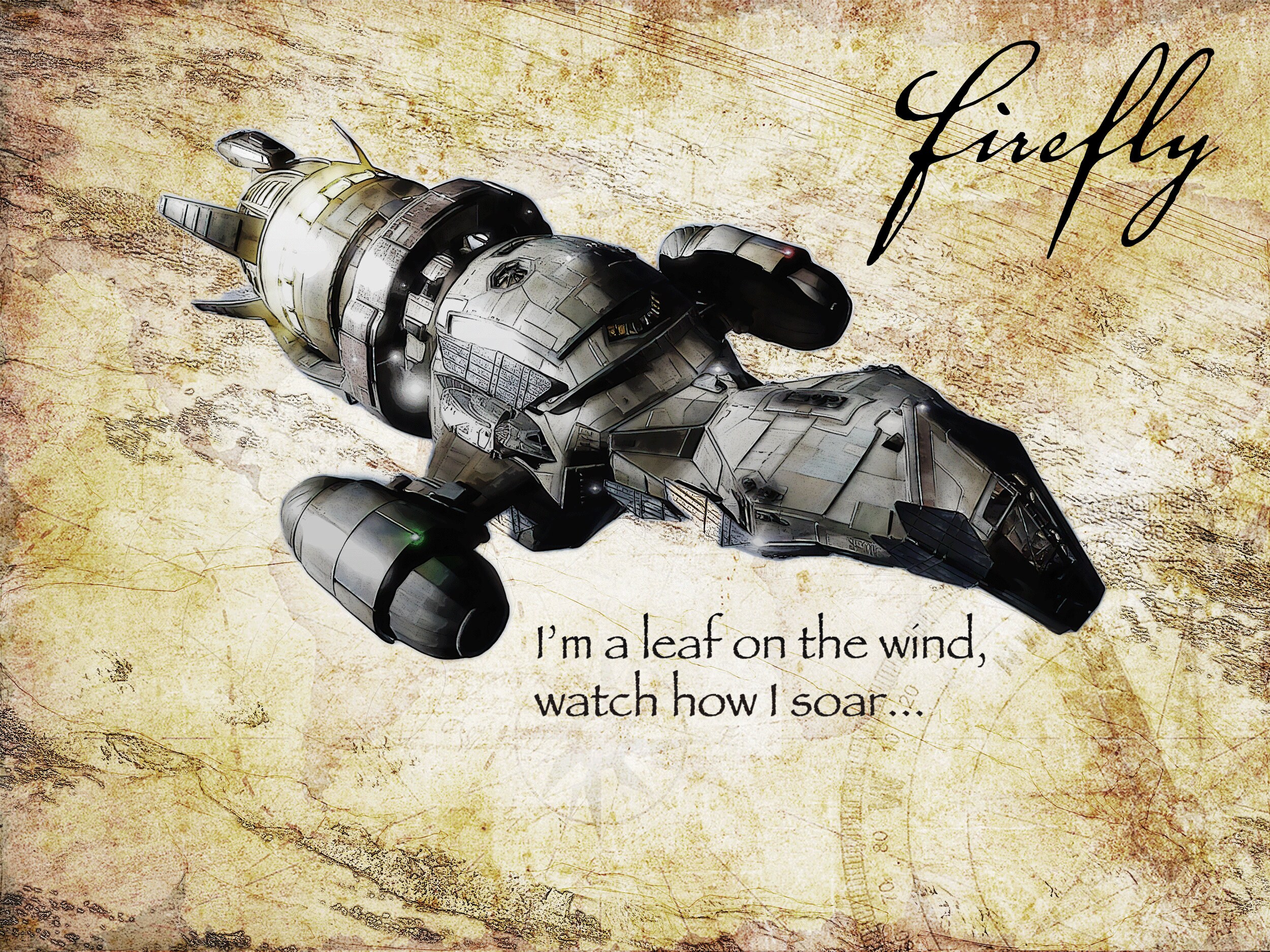 Firefly Quote Wallpaper