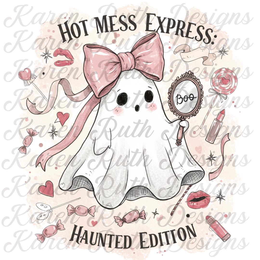 Hot Mess Express Haunted Editon Design is a Direct to Film Ready to ...