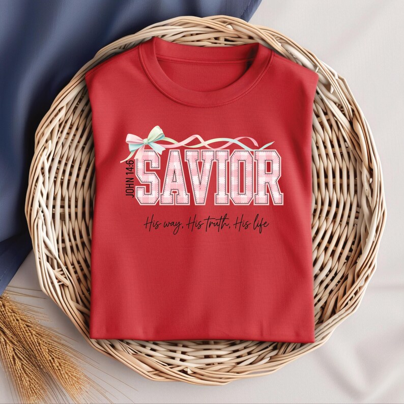 Gingham Savior Direct to Film Ready to Press Transfer, Coquette Bible ...