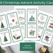 Christmas Advent Activity Cards Printable Advent Cards Family Advent ...