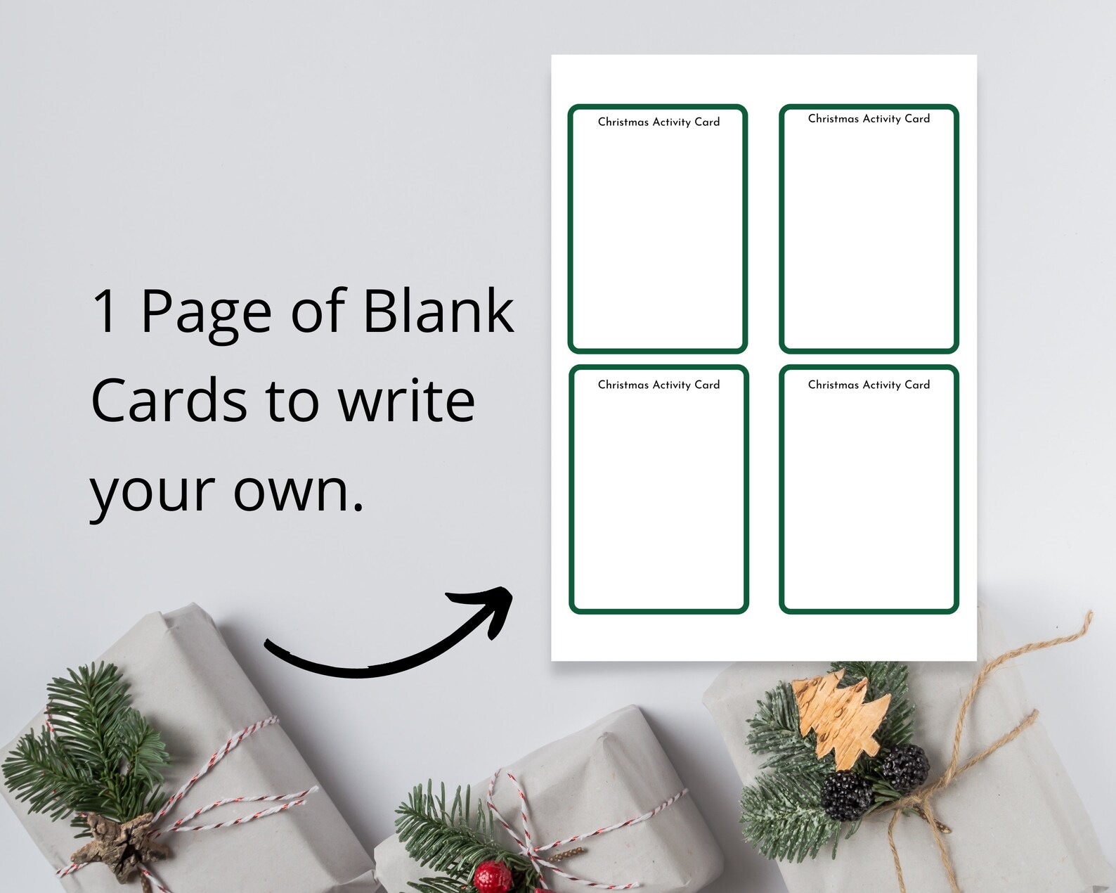 Christmas Advent Activity Cards | Printable Advent Cards | Family ...