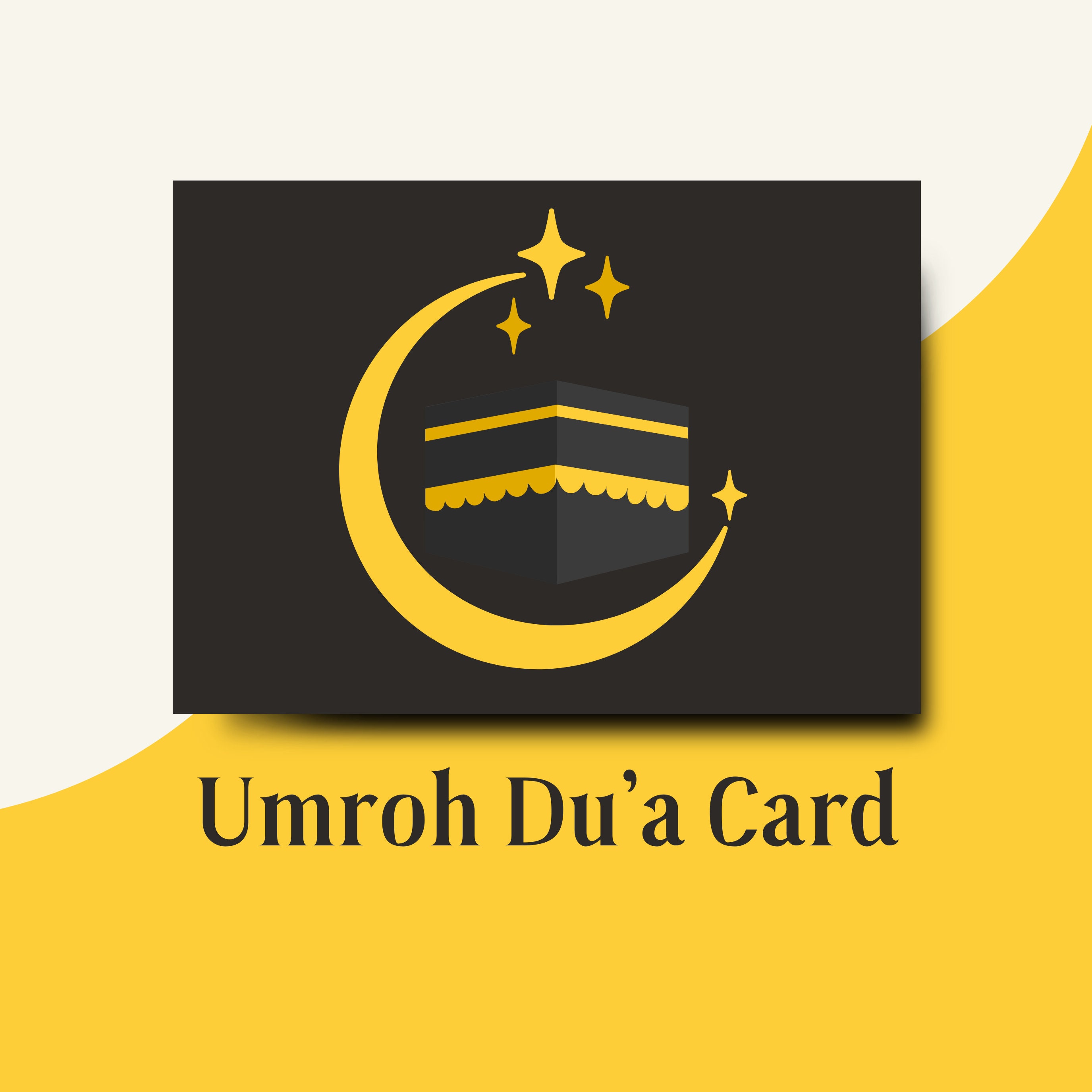 21 Umrah Dua Cards Printable, Umrah Dua Flashcard, Umrah Mubarak Gift ...