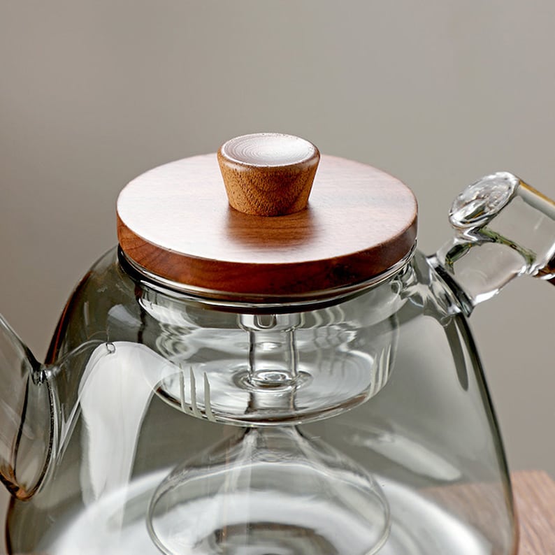 Glass Teapotbrewing Teapotfiltered Boiling Flower Tea - Etsy