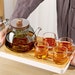 Glass Teapotbrewing Teapotfiltered Boiling Flower Tea - Etsy