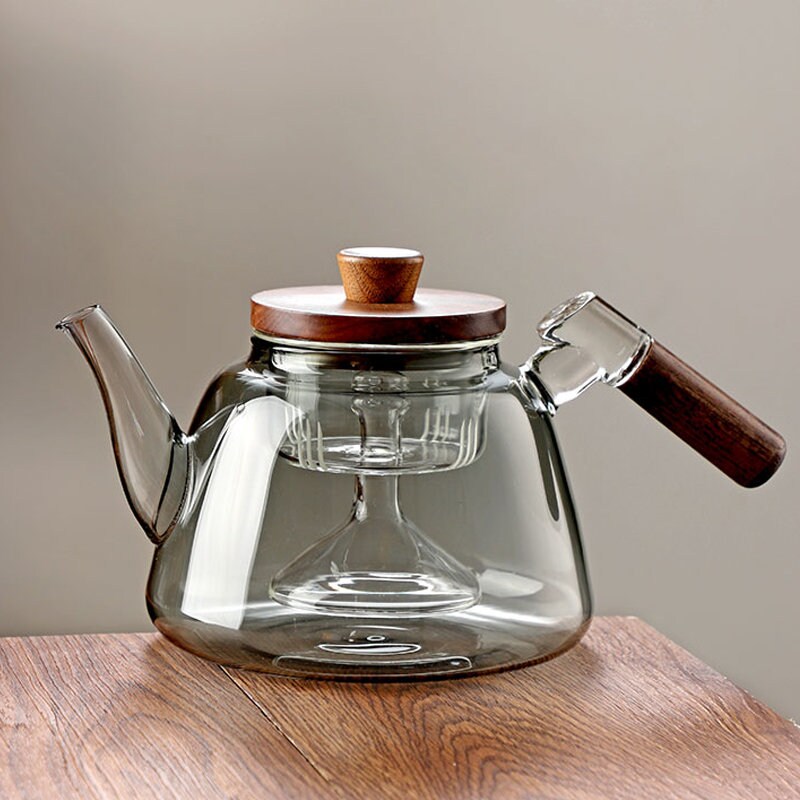 Glass Teapotbrewing Teapotfiltered Boiling Flower Tea - Etsy