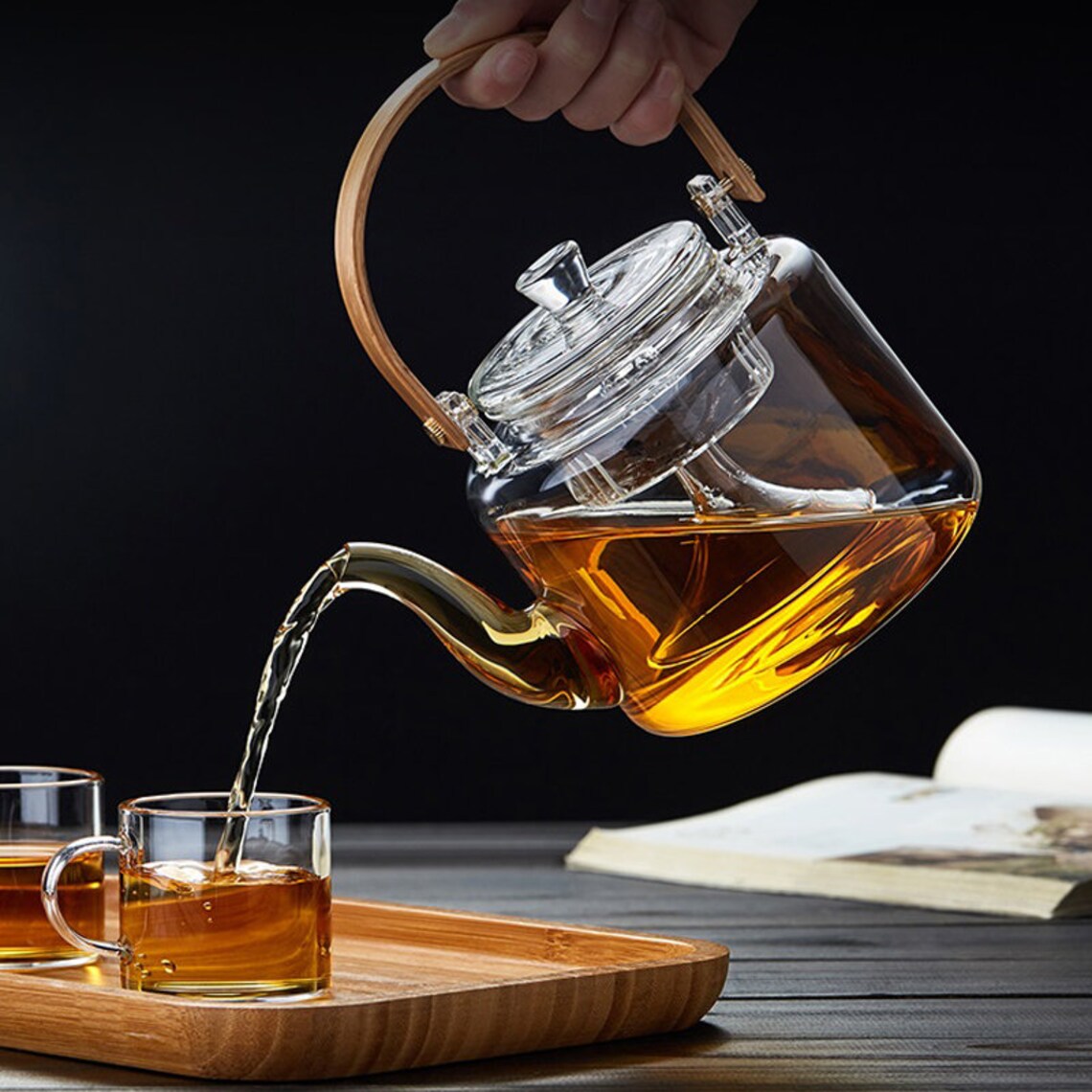 High Temperature Glass Boiling Kettletilting Kettleelectric Potsteaming ...