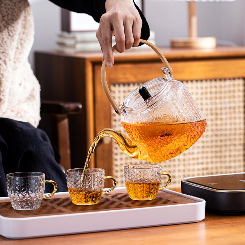 Afternoon Tea Setlightweight Fruit & Flower Tea Potcandle - Etsy
