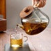 Glass Teapotbrewing Teapotfiltered Boiling Flower Tea - Etsy