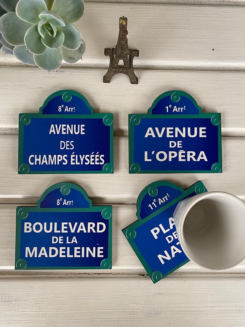 French Street Signs