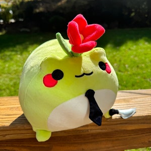 Fred the Frog Plushie Flower Accessory - Etsy