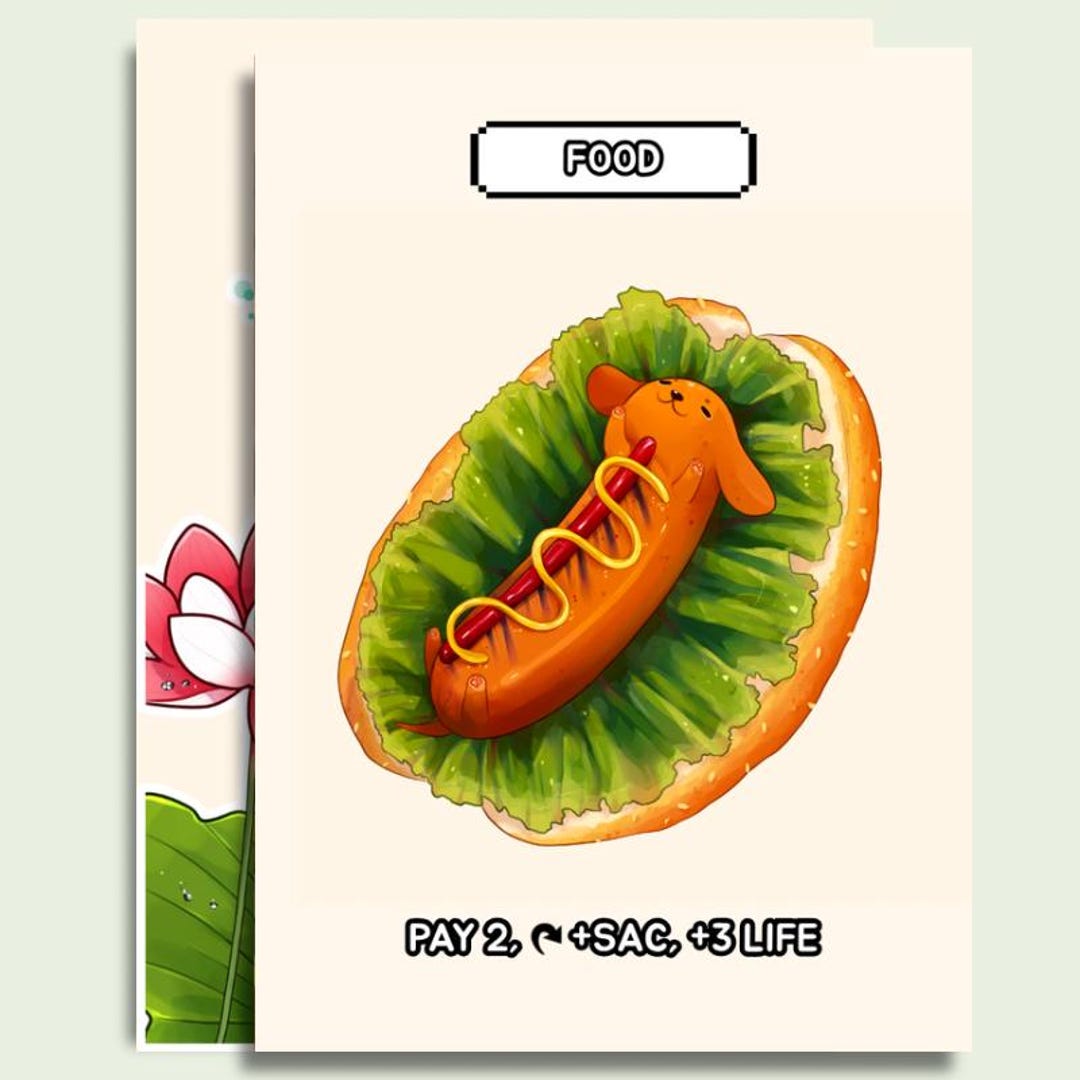 The Cutest Glizzy Food Token // Custom Foil Cards for Magic the ...