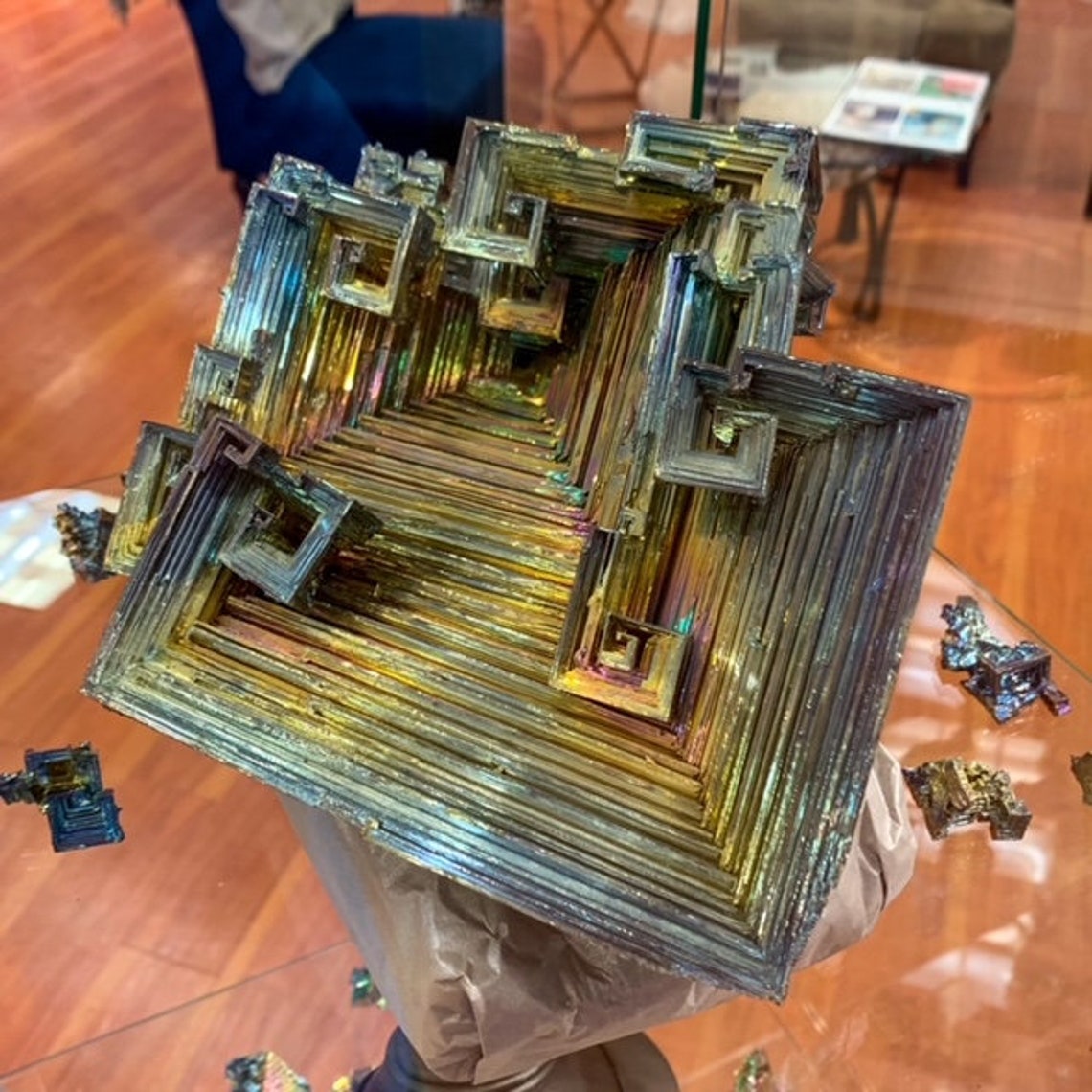 MASSIVE Bismuth Crystal Specimen - Etsy