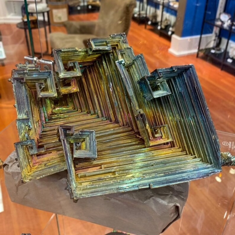 MASSIVE Bismuth Crystal Specimen - Etsy