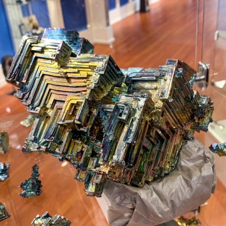 MASSIVE Bismuth Crystal Specimen - Etsy
