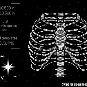 Rhinestone Y2K Ribs Bundle - Digital Design | Year 2000 Style ...