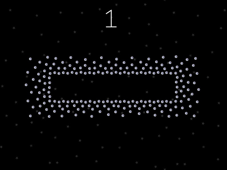 Rhinestone Spray Effect Pattern Svg | Ss10 | Blank Rhinestones ...