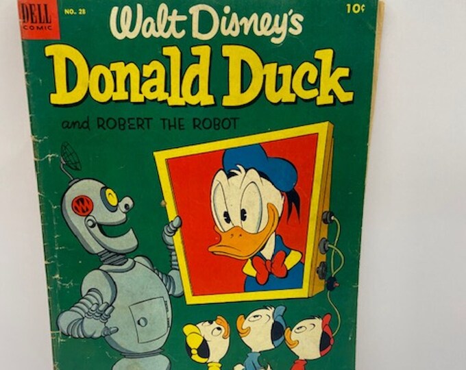 Walt Disney's Donald Duck and Robert the Robot 28 Mar-april 1953 Dell ...