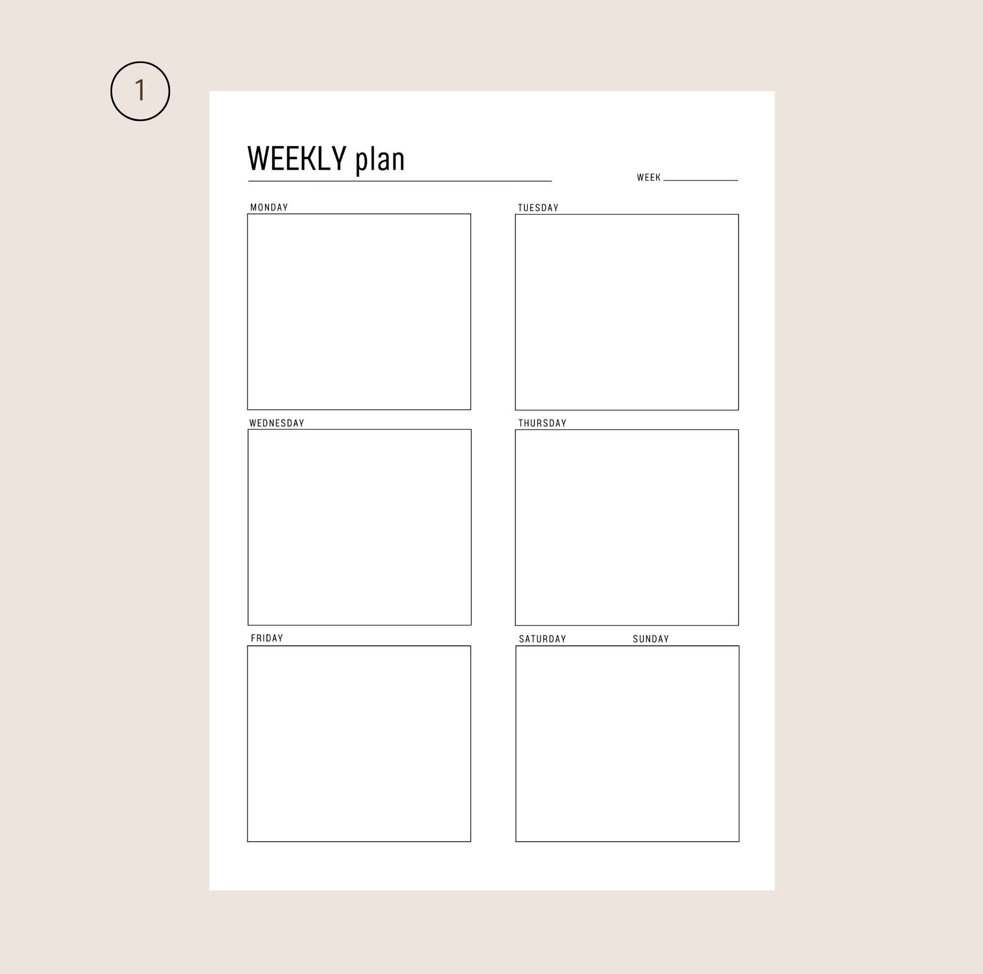 Student Academic Planner Set University Printable Planner - Etsy