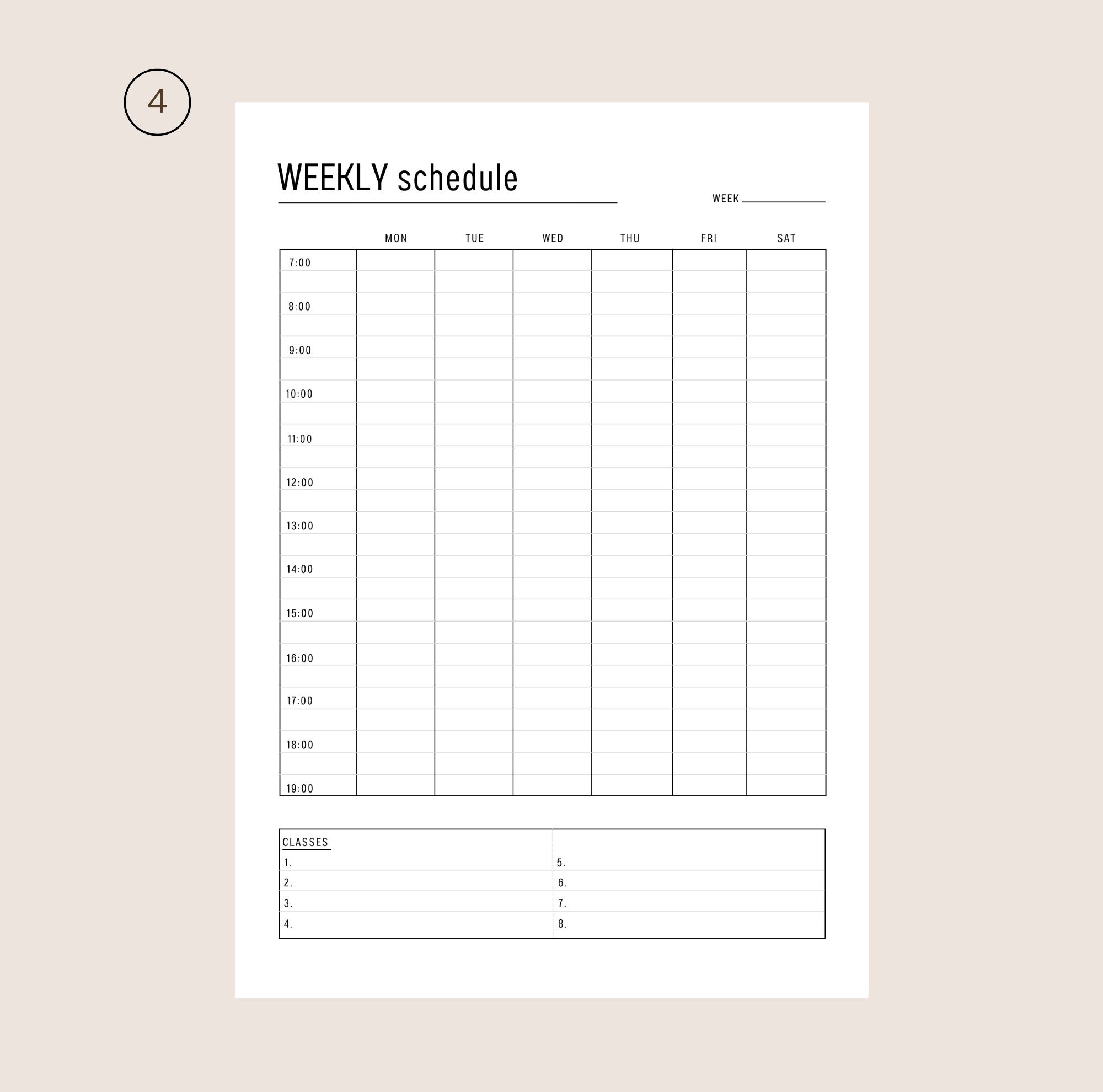Student Academic Planner Set University Printable Planner - Etsy