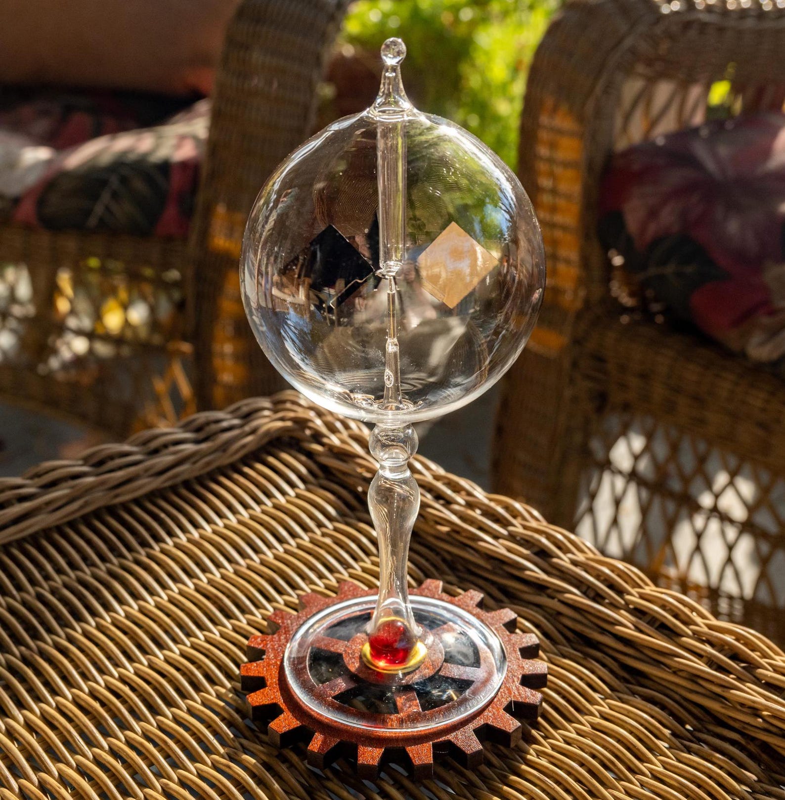 Steampunk Radiometer Vintage Solar Crookes Radiometer With Solid ...
