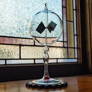 Steampunk Radiometer Vintage Solar Crookes Radiometer With Solid ...