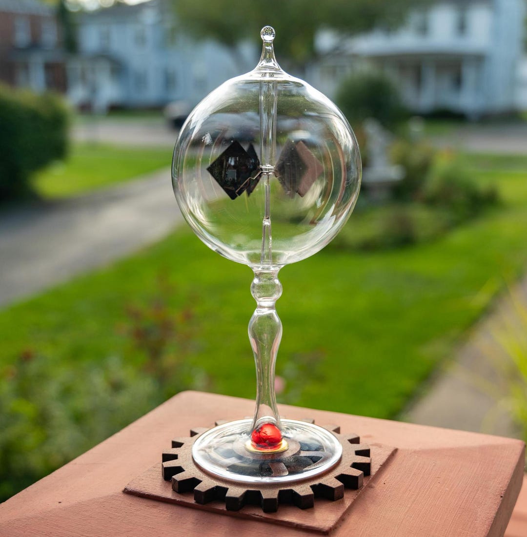 Steampunk Radiometer Vintage Solar Crookes Radiometer With Solid ...