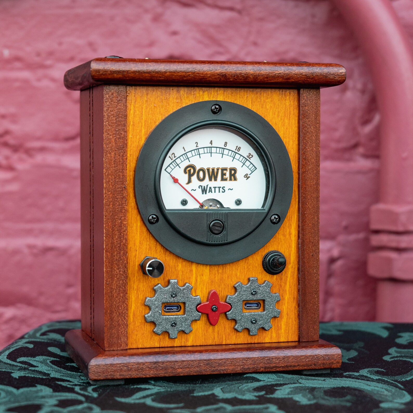 Steampunk Charging Station Cell Phone Charger for iPhone and Android ...