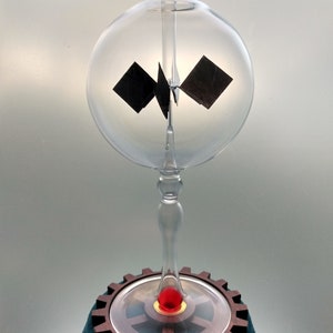 Steampunk Radiometer Vintage Solar Crookes Radiometer With Solid ...