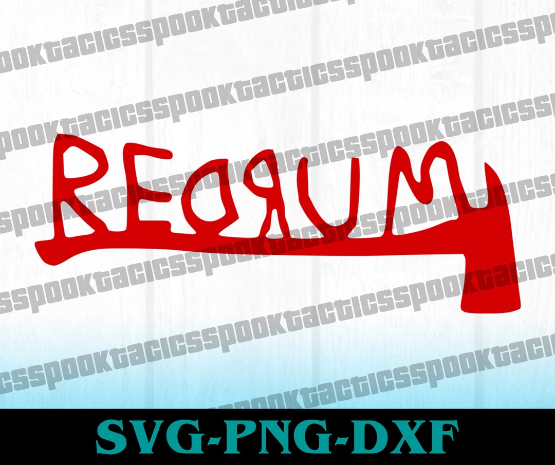 Redrum SVG the Shining Svg Shining Svg Halloween Svg - Etsy Israel
