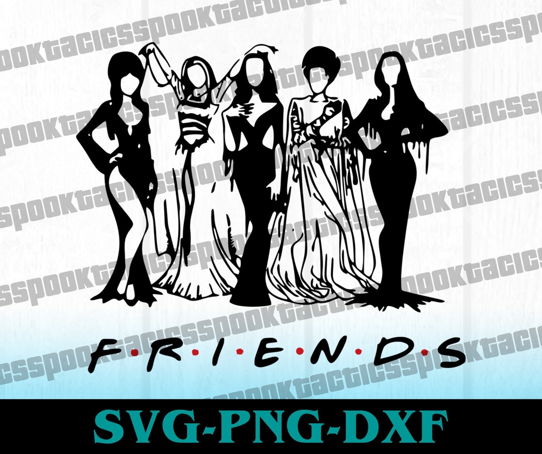 Goth Girl Friends Svg Elvira Svg Morticia SVG Goth Mom Svg - Etsy UK