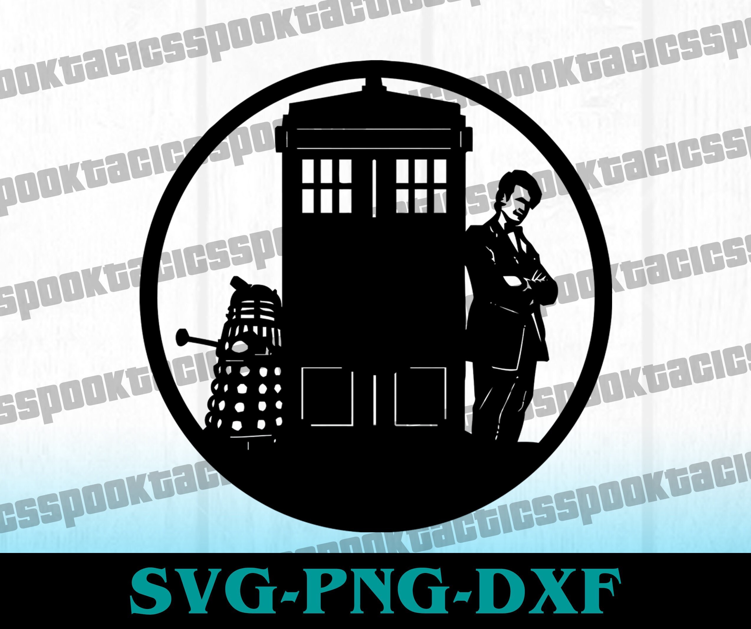 Doctor Who Tardis Stencil