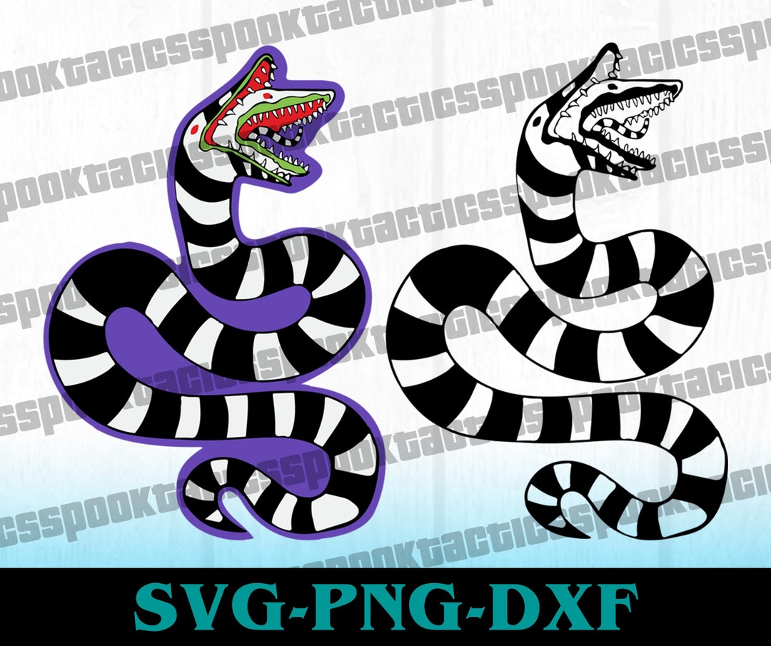 Lydia SVG Beetle Juice SVG Sandworm Svg Strange and Unusual - Etsy Canada