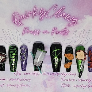 Katseye Gnarly Nails - Etsy