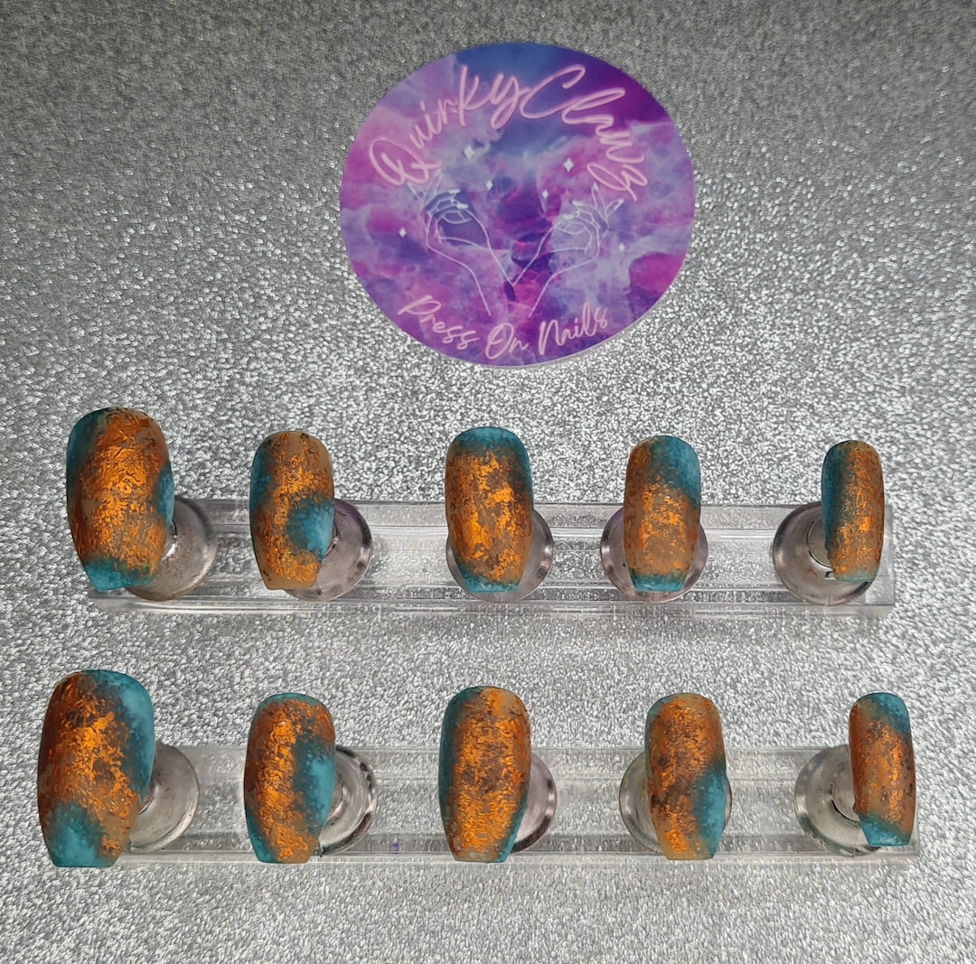 Oxidised Copper Look Steampunk Industrial Style Hand Painted Luxury ...