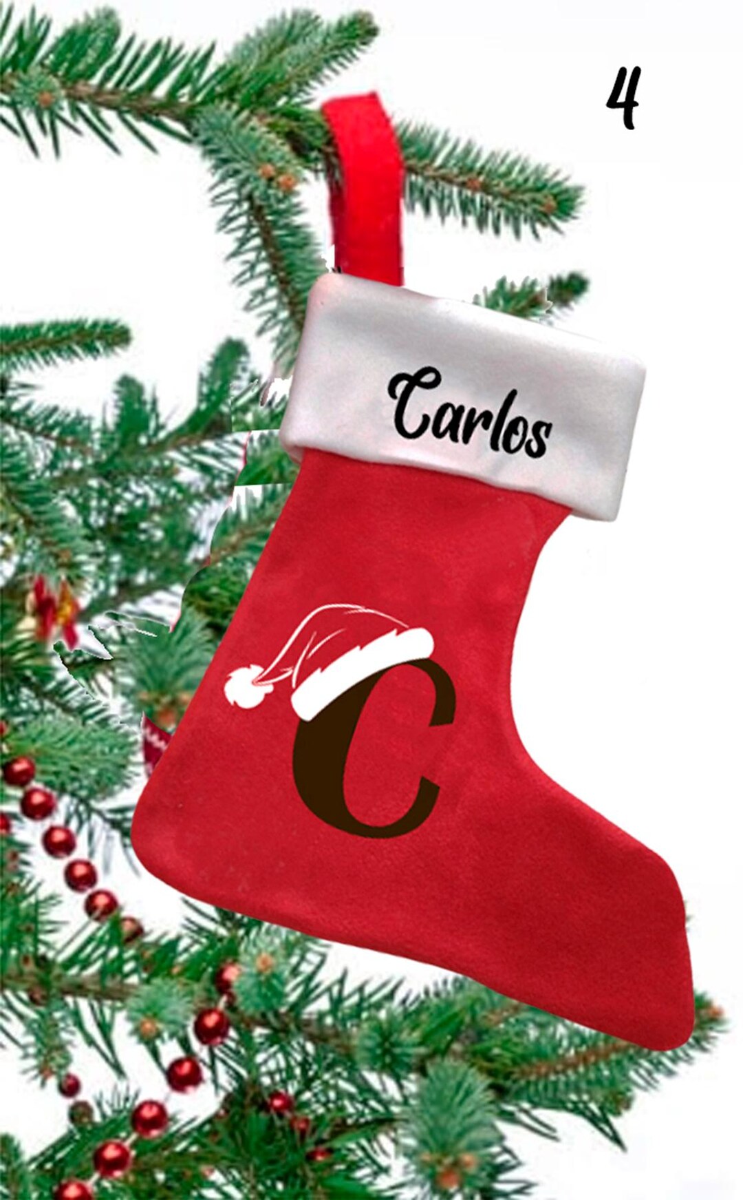 Personalized Santa Claus Stocking. Original Christmas Gifts, Santa ...
