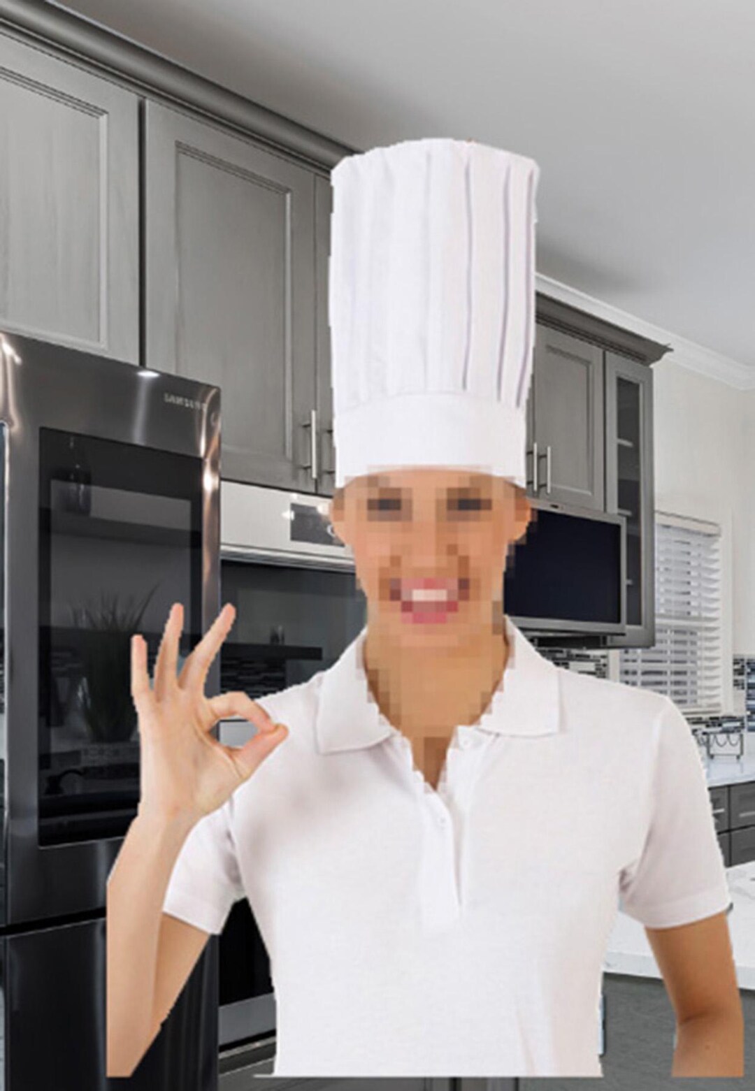 Personalized Tall Chef Hat. Choose the Option You Prefer: Hat and Apron ...