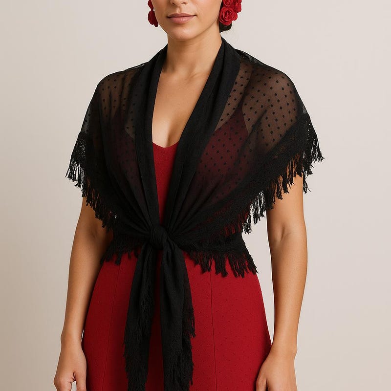 Spanish Shawl - Etsy