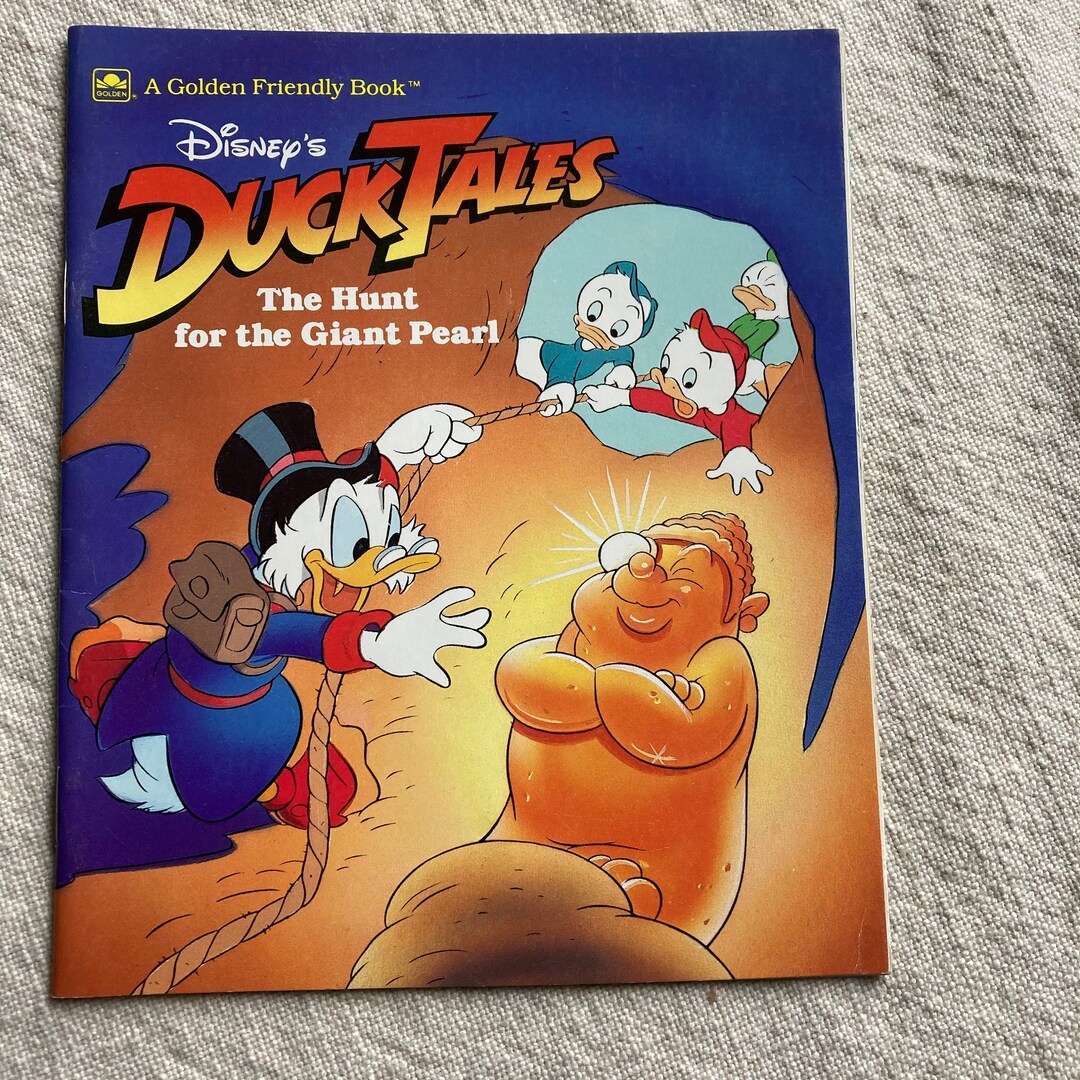 Disneys Duck Tales the Hunt for the Giant Pearl 1987 A Golden Friendly ...