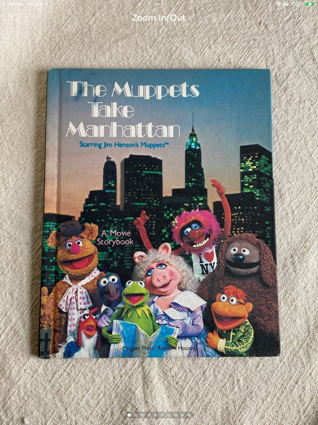 The Muppets Take Manhattan: A Movie Storybook Oversized Hardcover ...