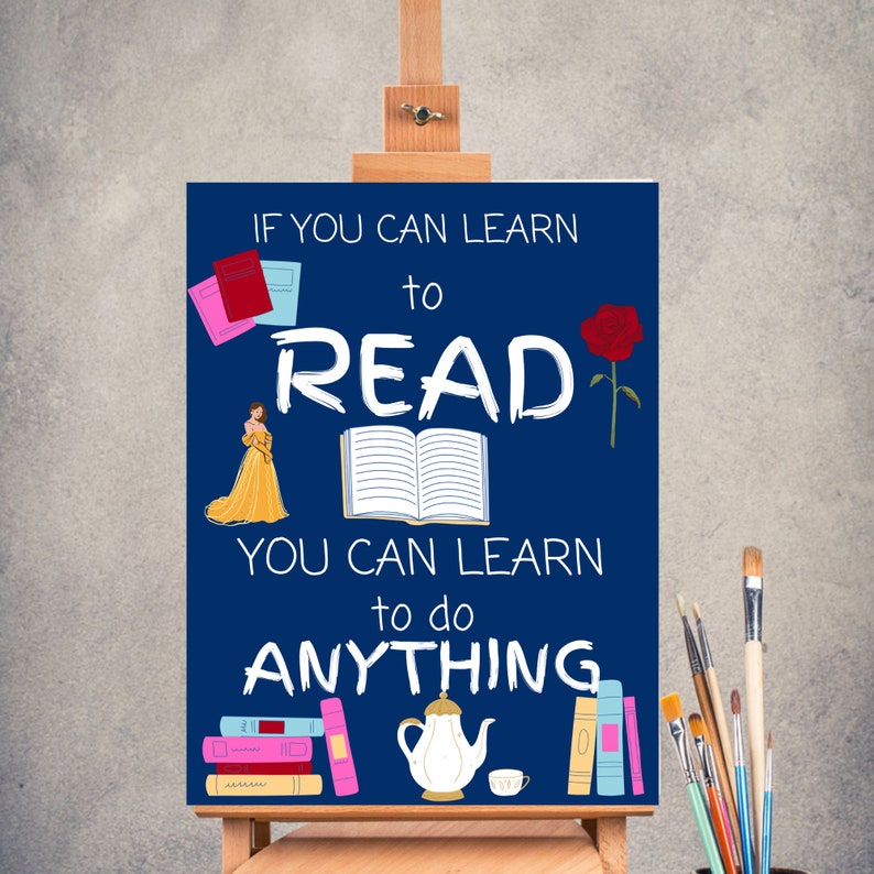 Inspiring Quotes for the Classroom 18x24, Reading Posters Classroom - Etsy