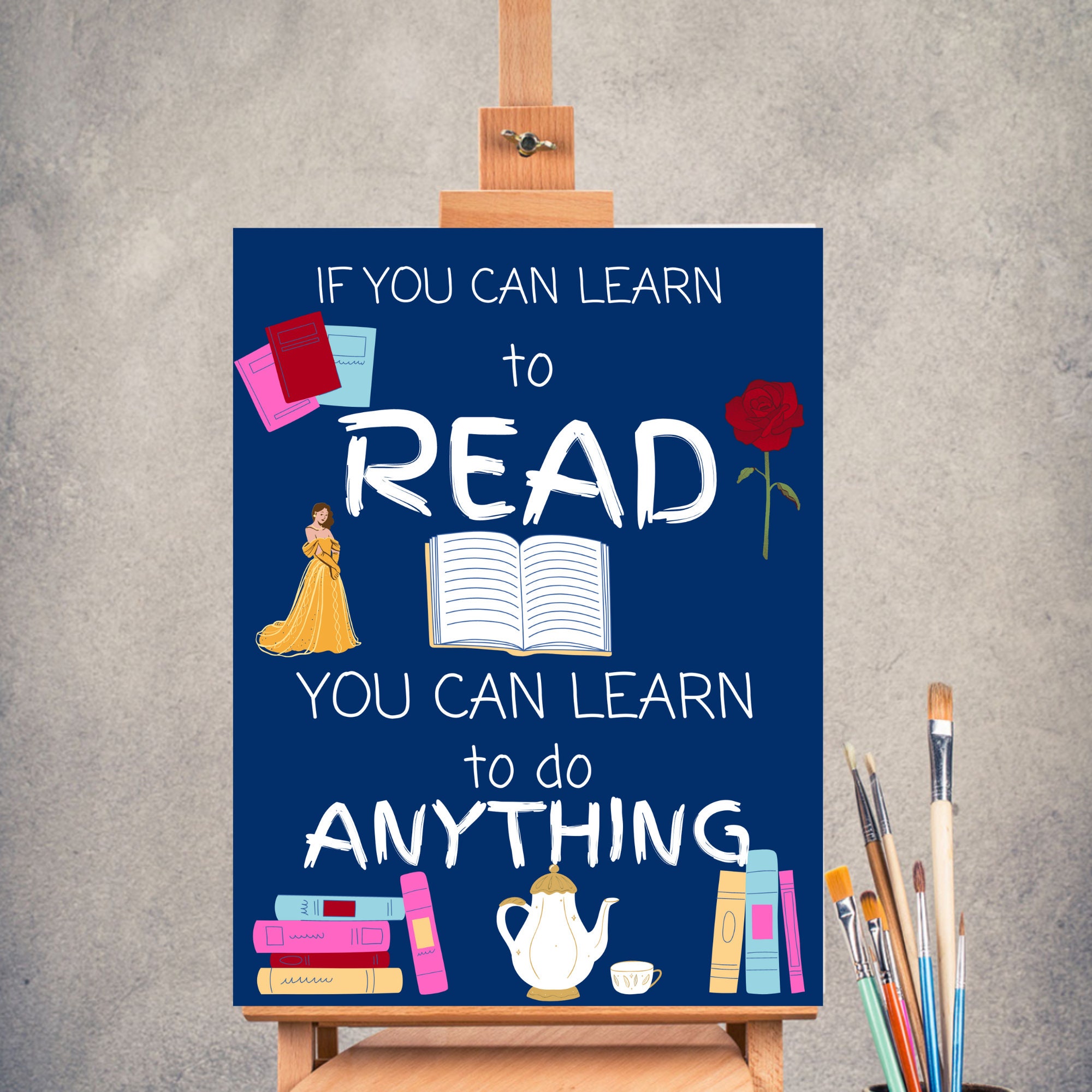Inspiring Quotes for the Classroom 18x24, Reading Posters Classroom - Etsy